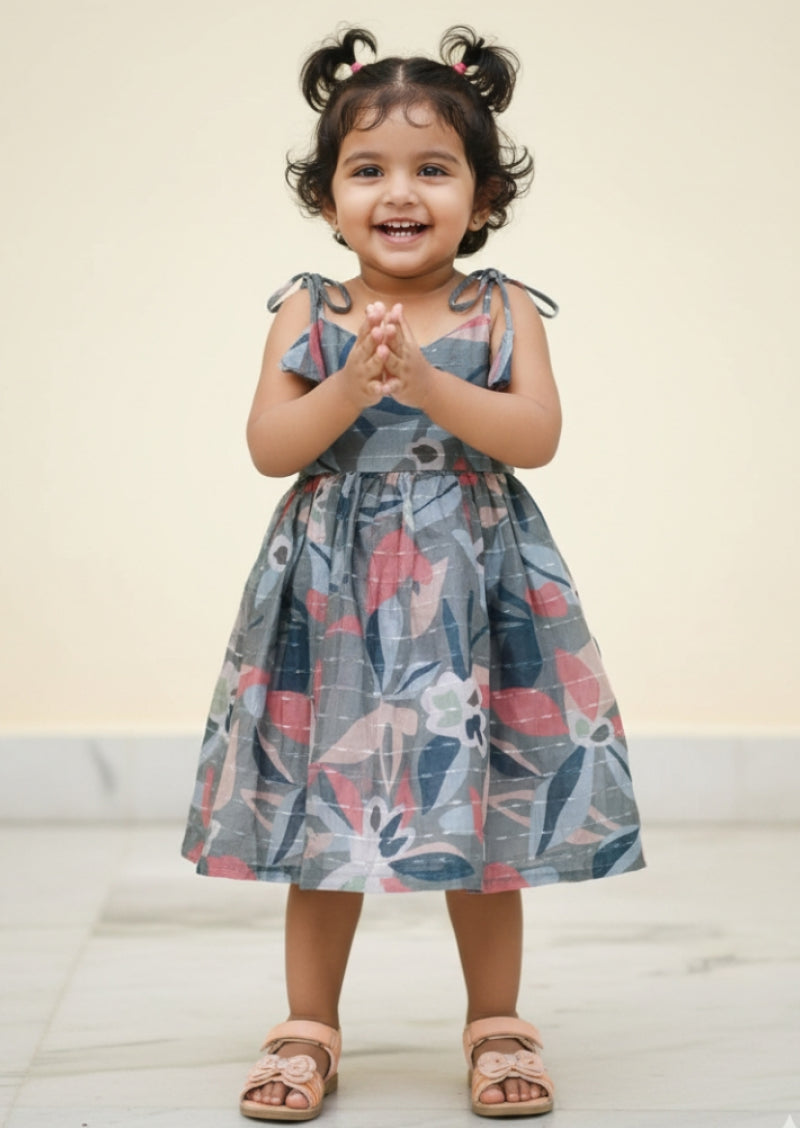 Heartstring Knot Frock – Inti Fashions